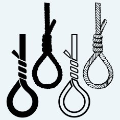 Rope noose with hangman's knot N2 free image download