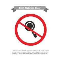 No magnifier icon free image download