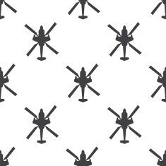 Helicopter vector seamless pattern free image download