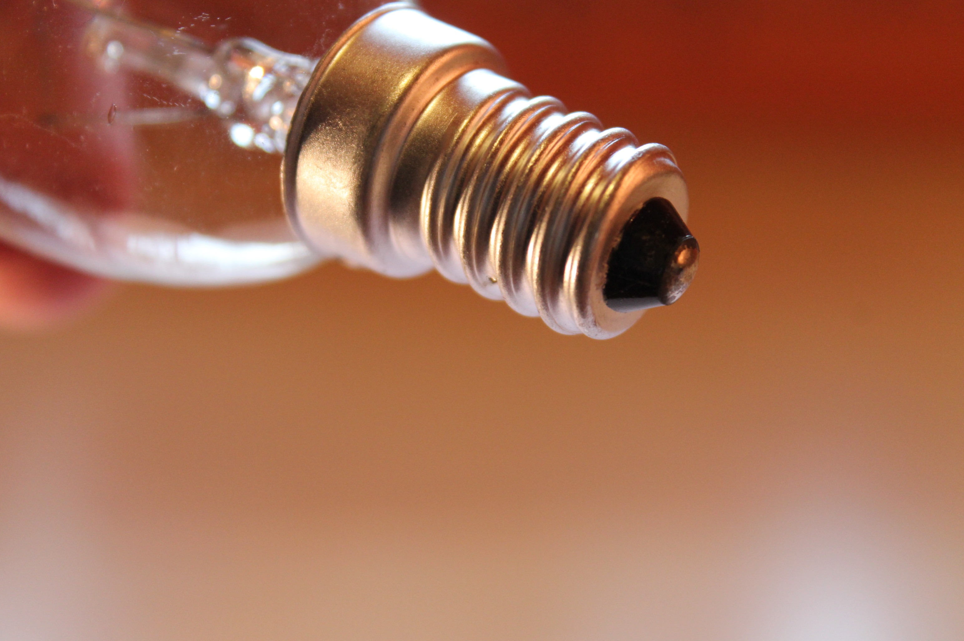 Photo of an electric element of an incandescent lamp free image download