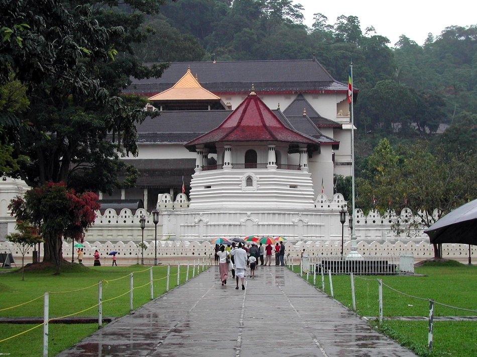 Temple of the Tooth Relic is a Buddhist temple in the city of Kandy in ...