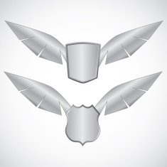 Wing steel design elements N6 free image download