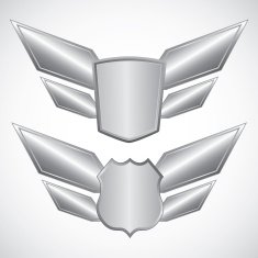 Wing steel design elements N9 free image download