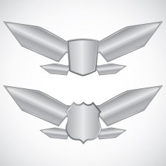 Wing steel design elements N10 free image download