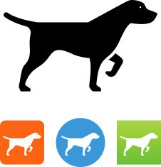 Hunting Dog Icon free image download