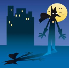 Night hero free image download