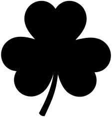 Clover Silhouette free image download