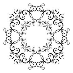 Beautiful Deco Square (Vector) N13 free image download