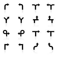 Black Symbols - GPS Navigation N2 free image download