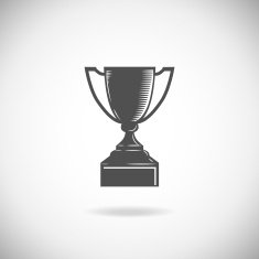 Vector winner logos N14 free image download