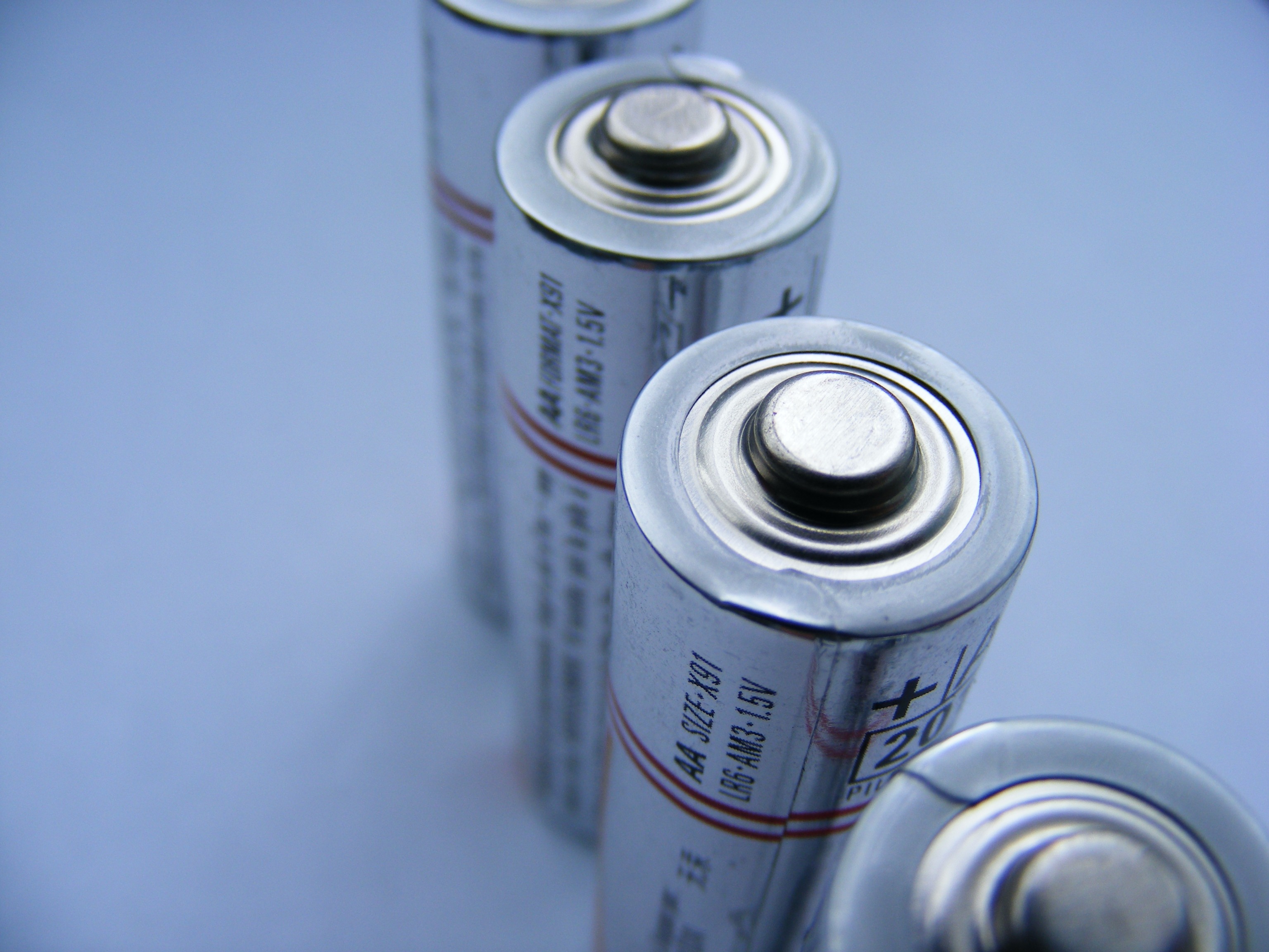 Silver rechargeable batteries free image download