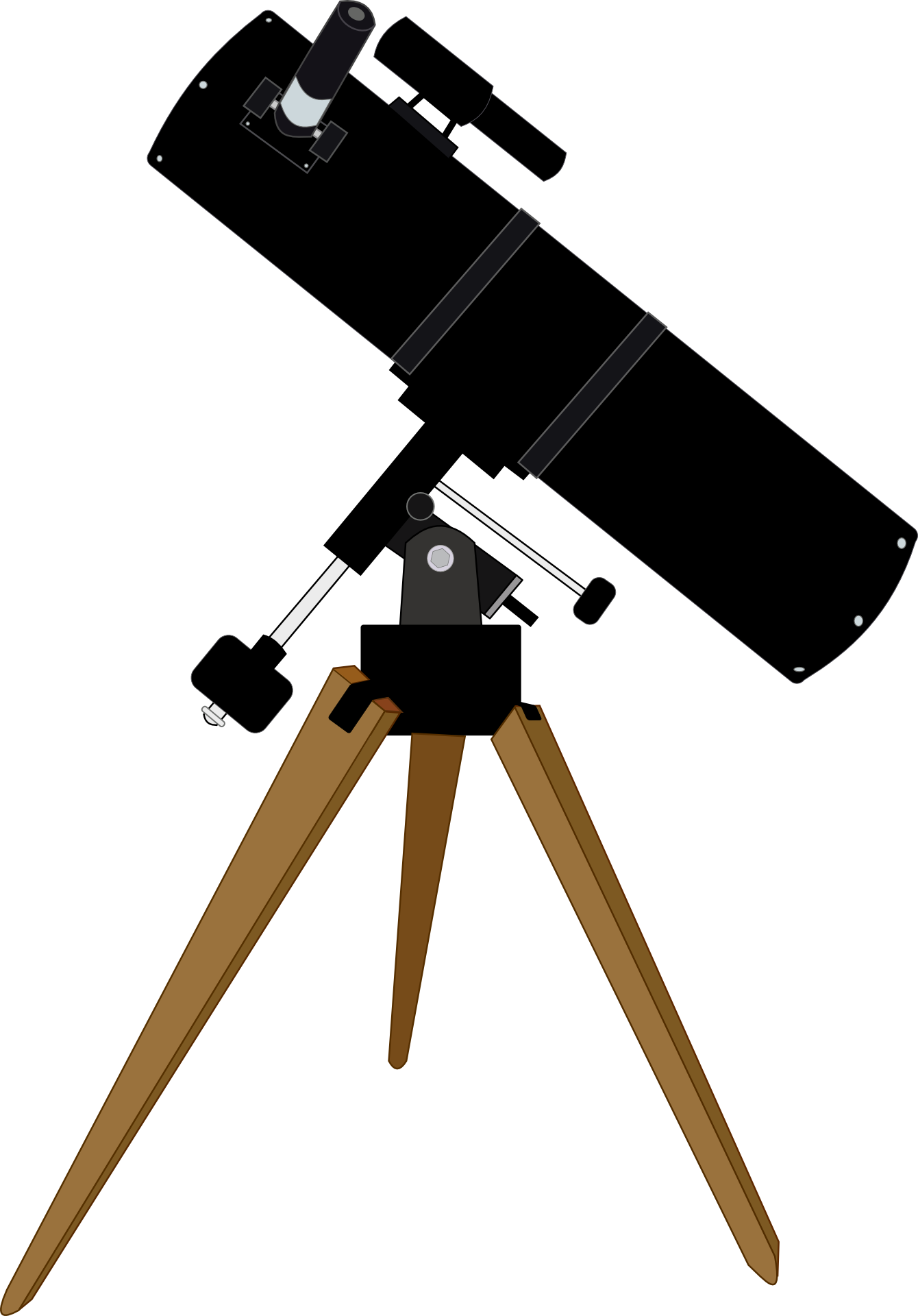 Telescope astronomy drawing free image download