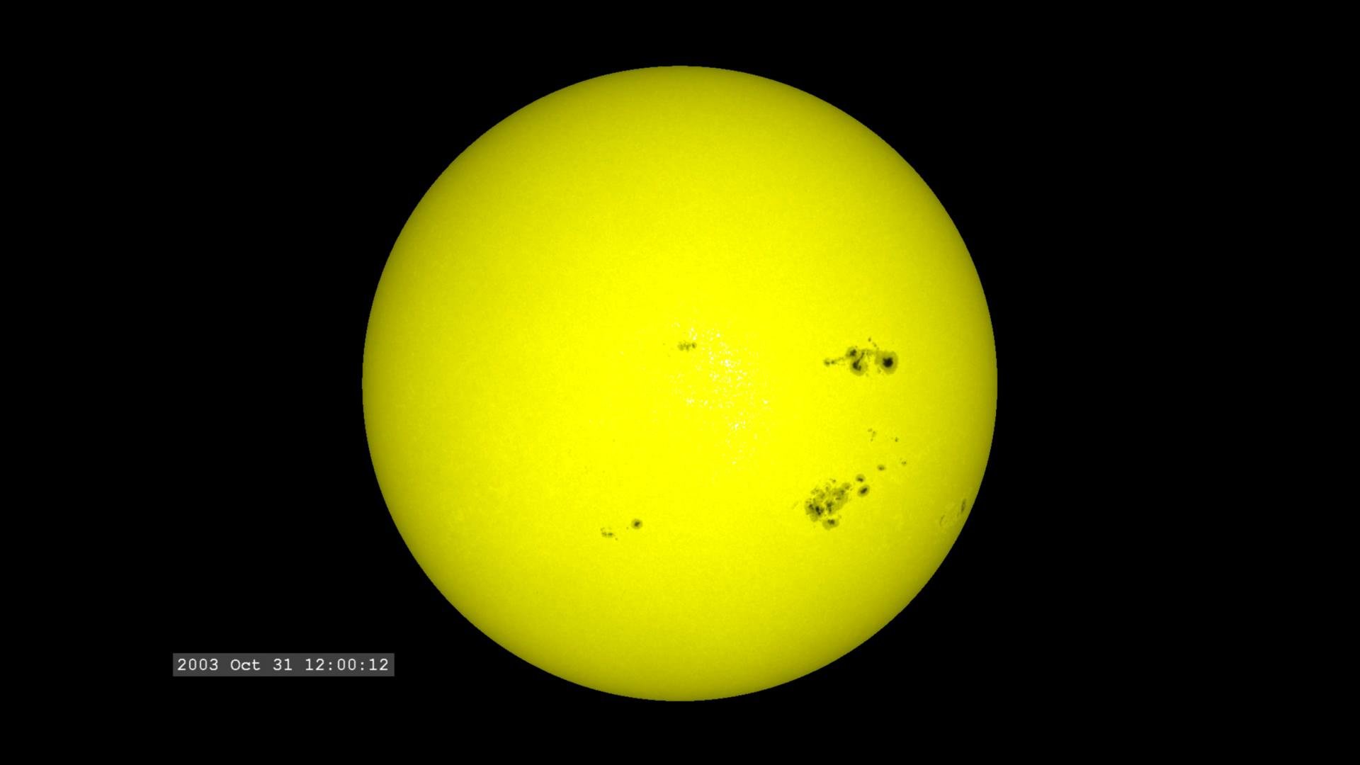 Sun spots free image download