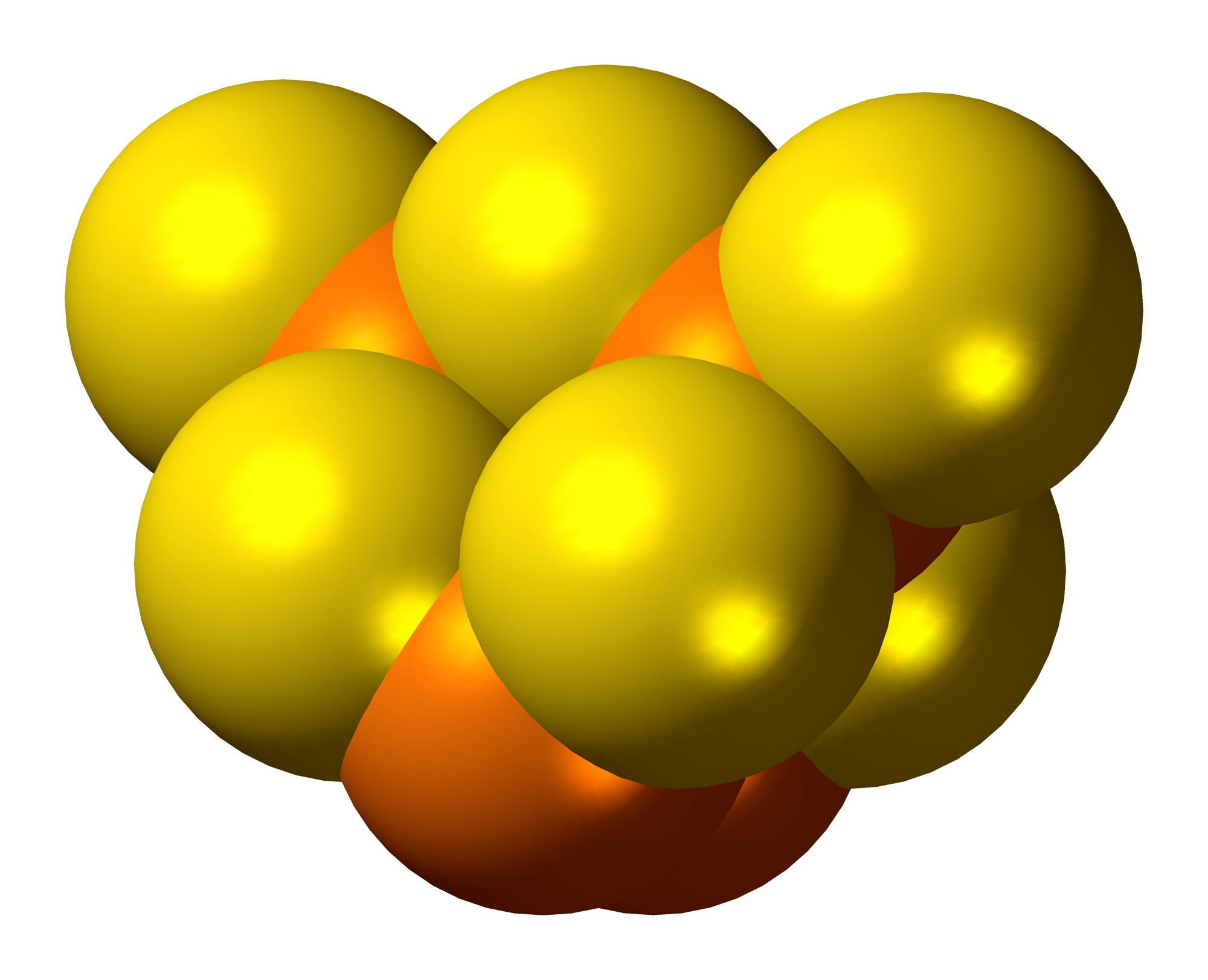 Phosphorus sulfide molecule in chemistry on white background free image ...
