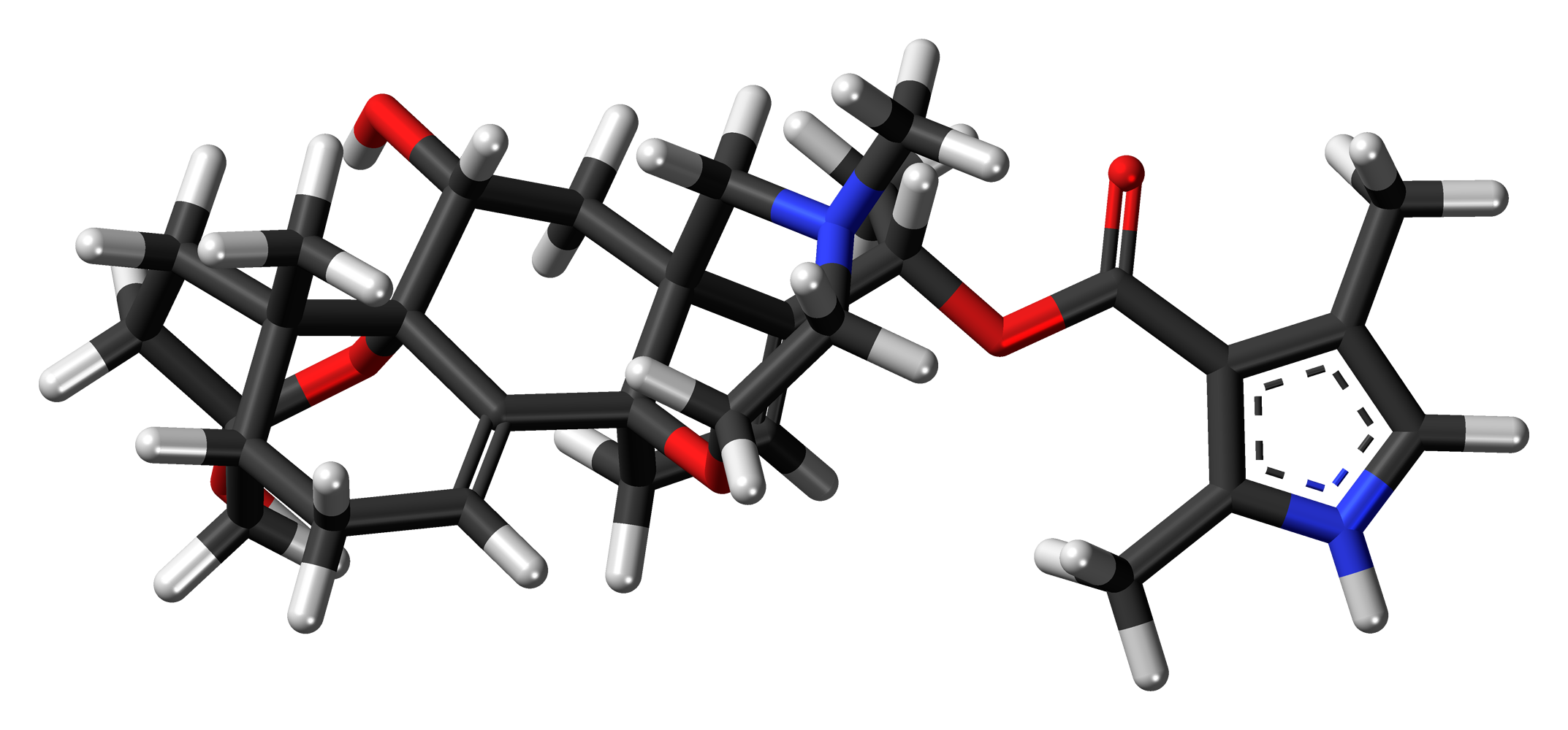 Formula of batrachotoxin in chemistry on white background free image ...