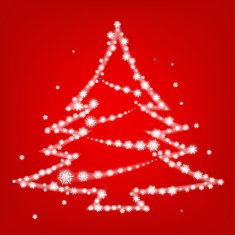 Pine Tree snowflake sparkle christmas background free image download