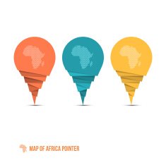 Map of Africa Pointer free image download