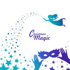 Christmas magic free image download