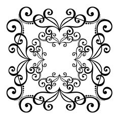 Beautiful Deco Square (Vector) N20 free image download