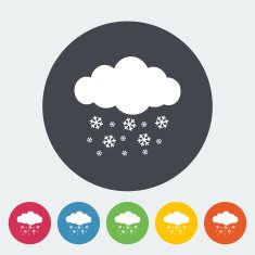 Snowfall single icon N3 free image download