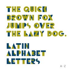 Geometric shapes alphabet letters Retro font Latin le N3 free image ...