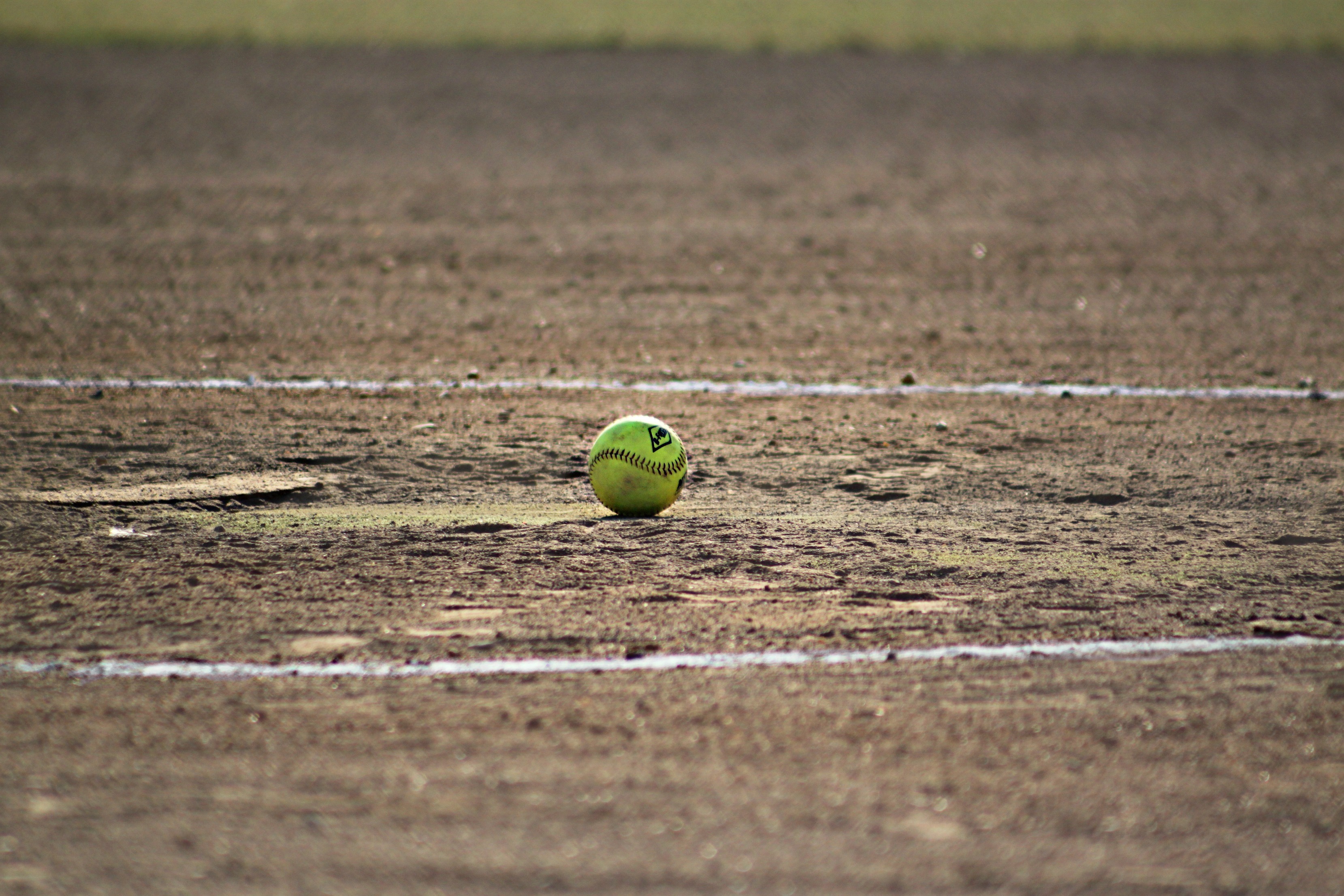 Green softball free image download