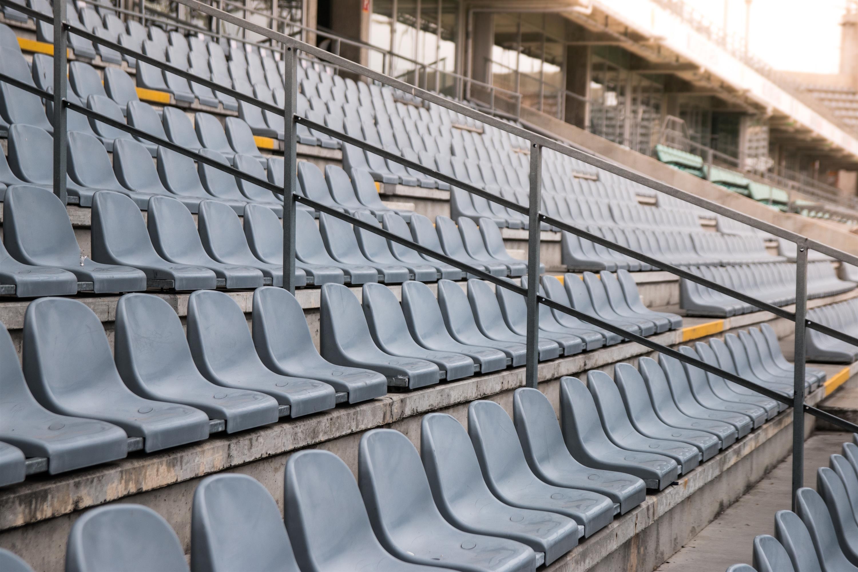 Football stadion chairs free image download