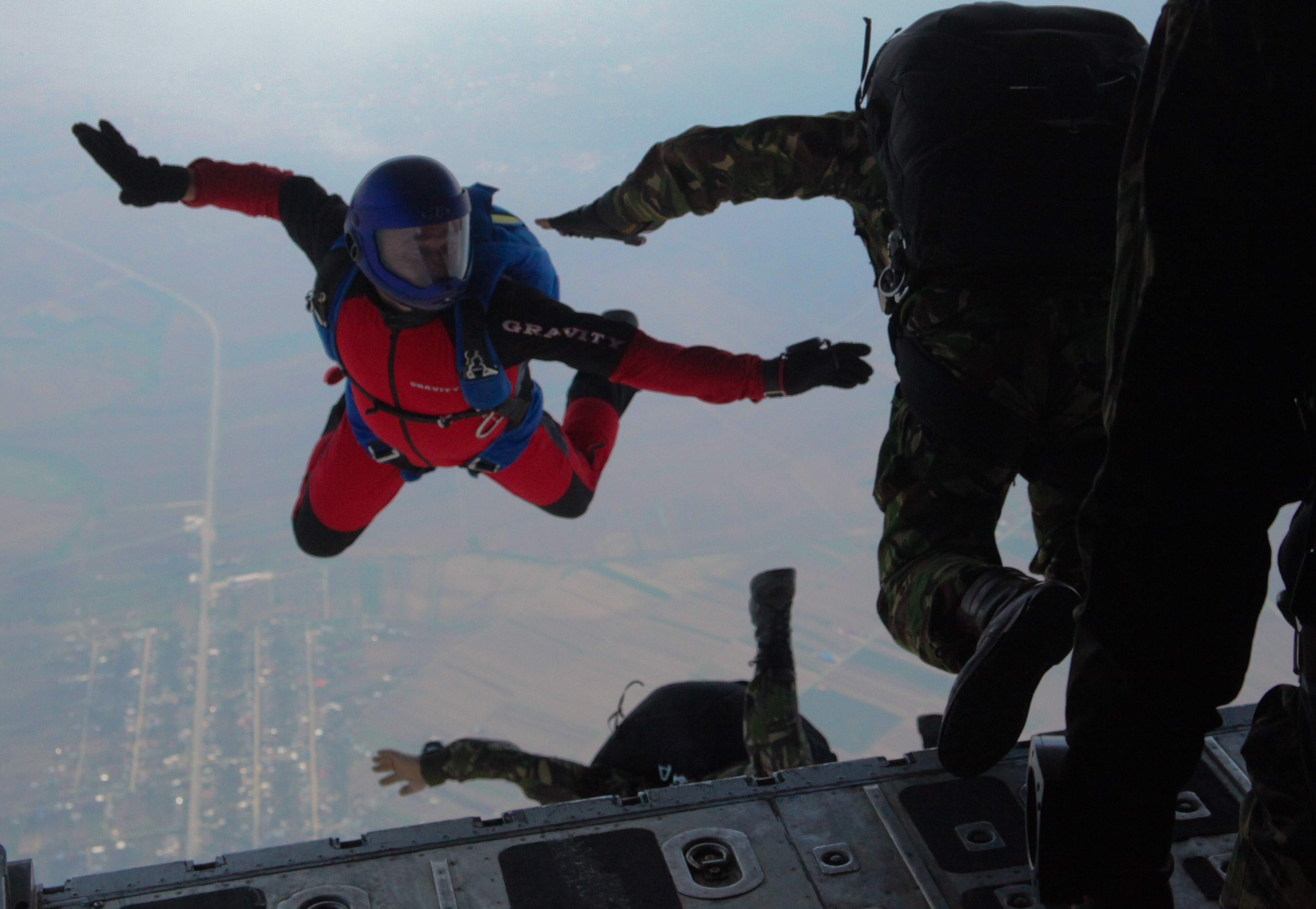 Skydiving jump training free image download