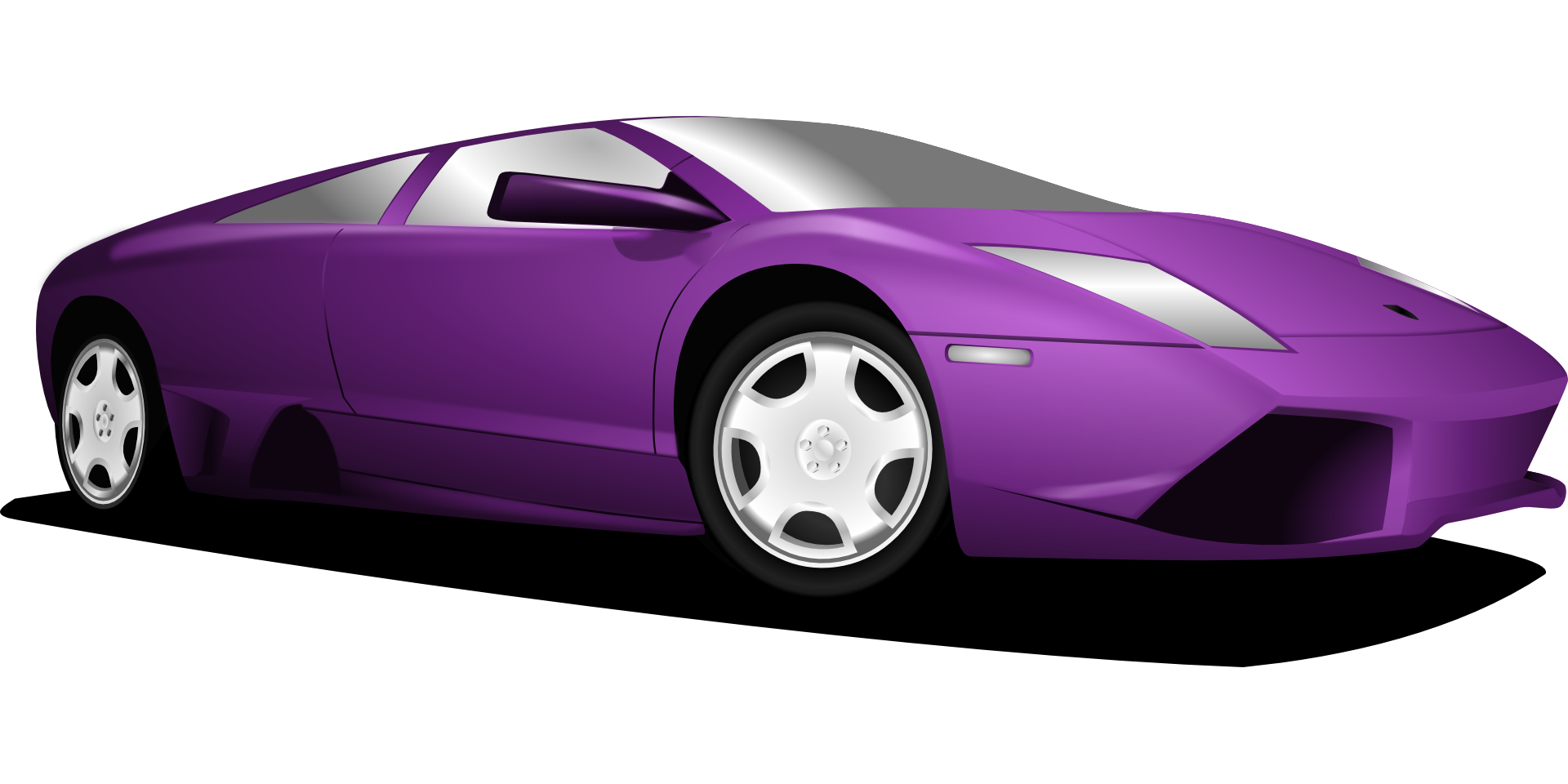 Car purple drawing free image download