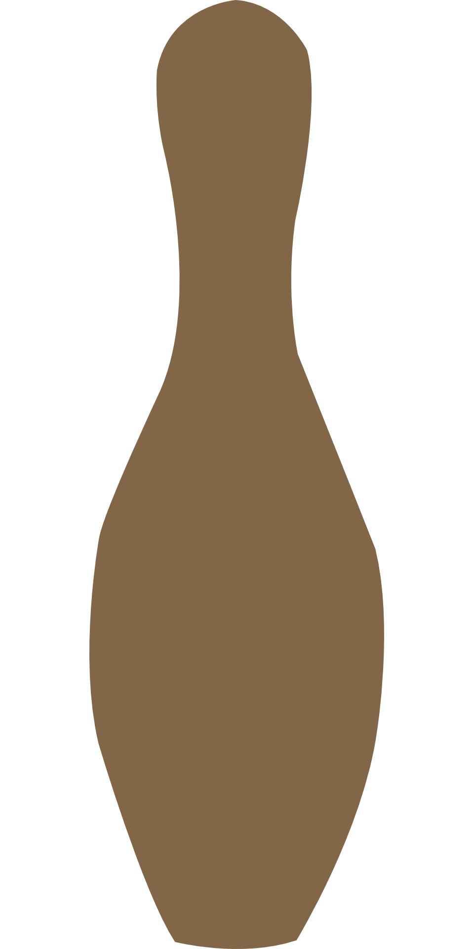 Brown bowling pin free image download