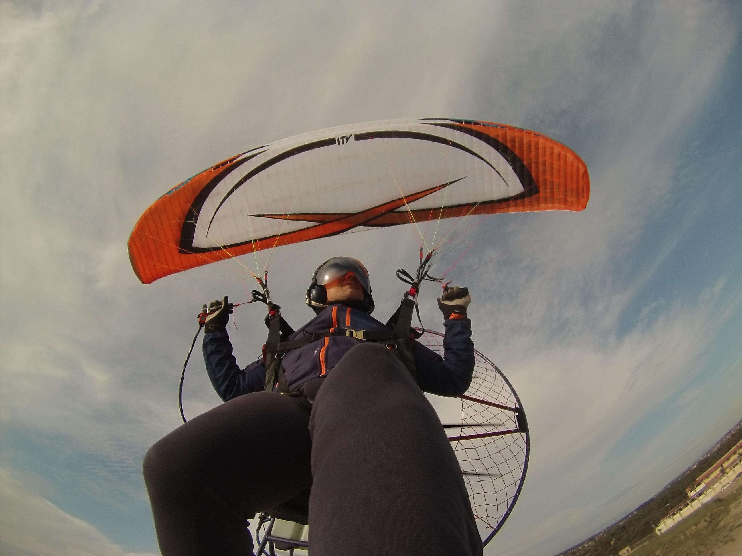 Paragliding human free image download