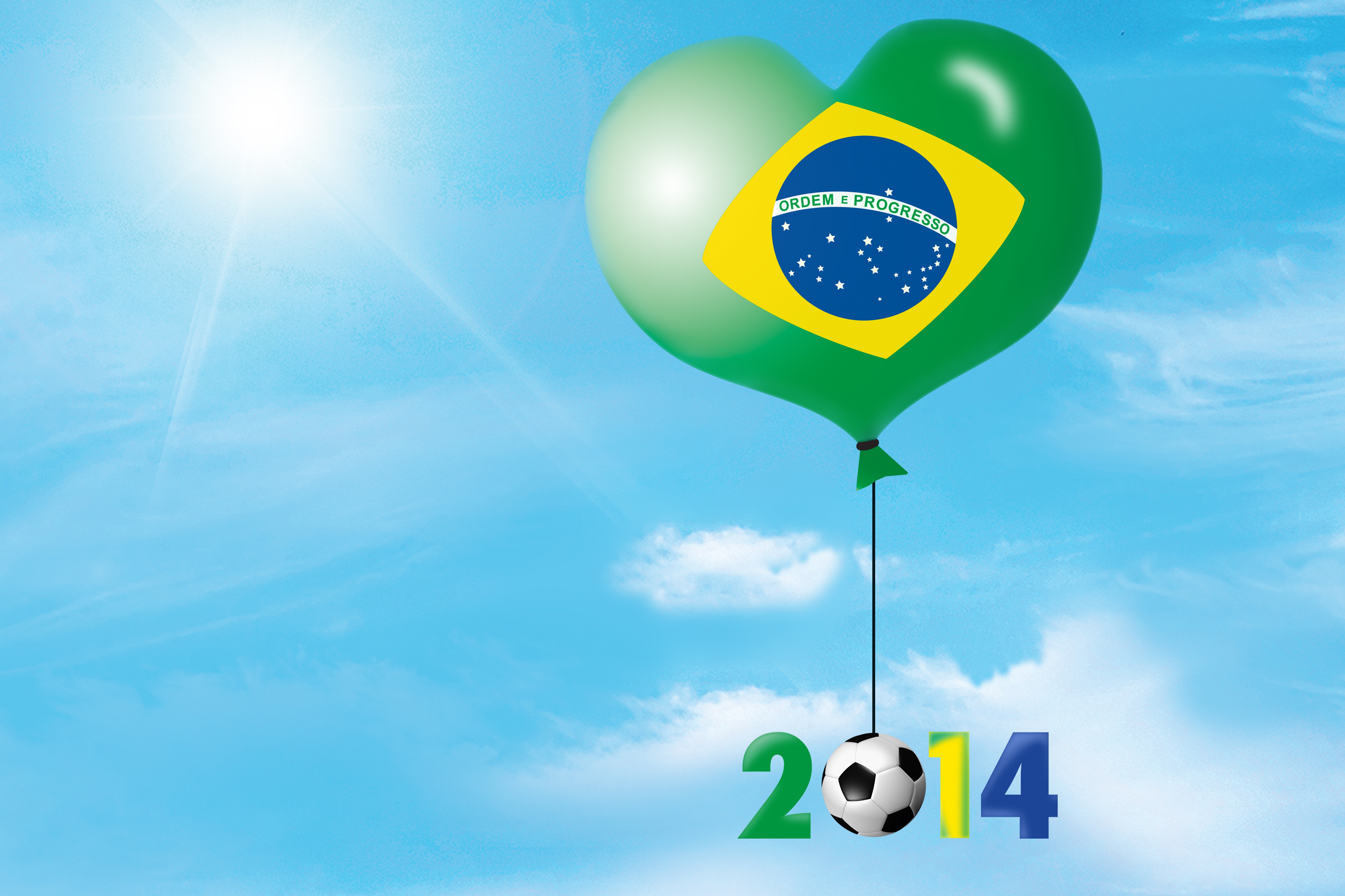 Cup of soccer 2014 symbol free image download