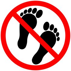 No Bare Feet free image download