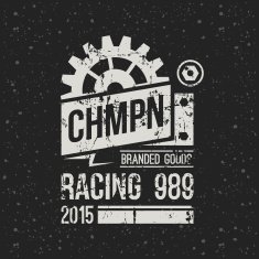 Emblem racing championship in retro style N2 free image download