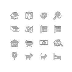 Real Estate Imprint Symbols free image download