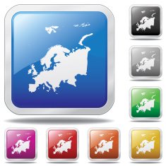 Europe continent icon N2 free image download
