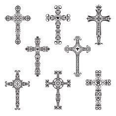 Stylized Cross Set free image download