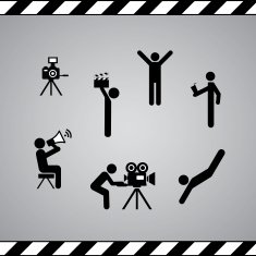 Media production symbol free image download