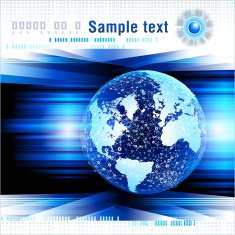 Globe global communications free image download