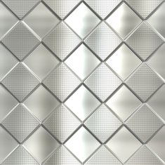 Metal silver checked pattern free image download