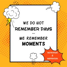 Inspirational and motivational quote is drawn in a comic style free ...