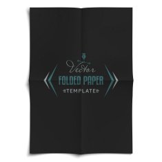 Folded Paper Template free image download