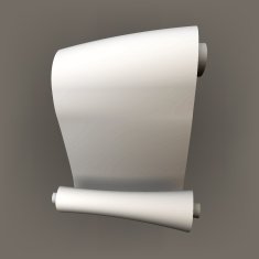 White paper scrolls rolls of paper free image download