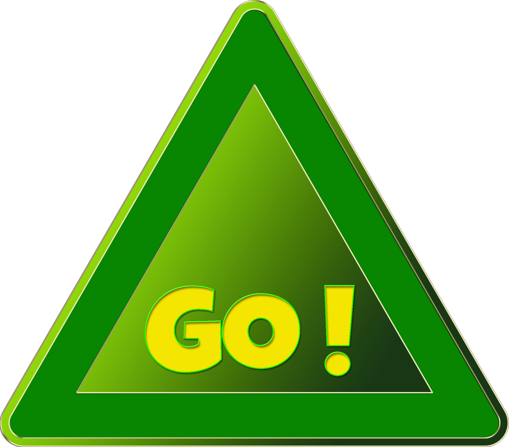 Road sign go drawing free image download