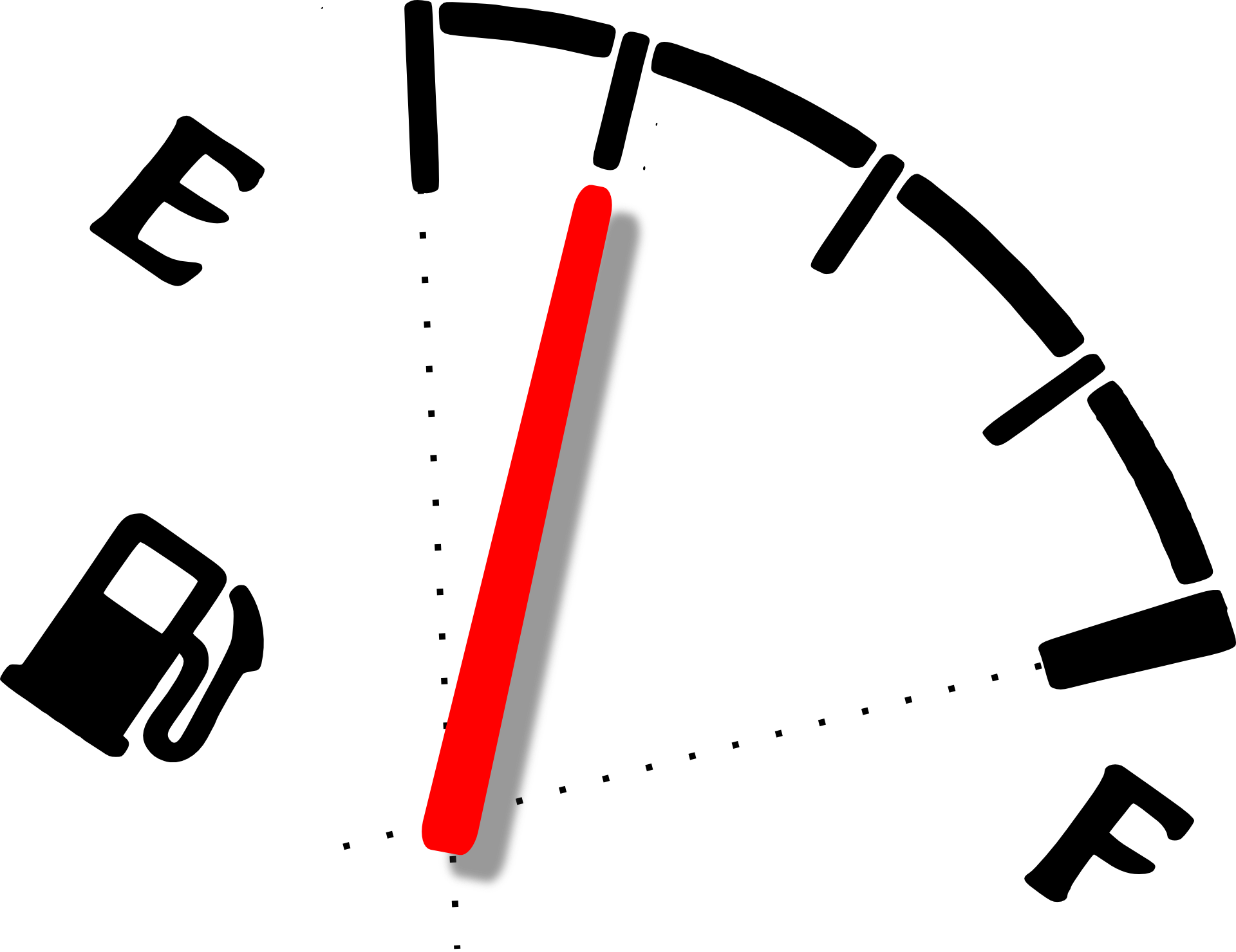 Fuel meter drawing free image download