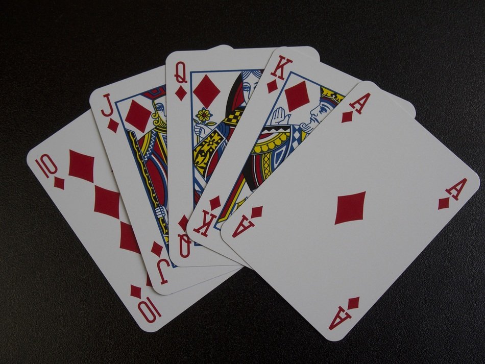 Royal Straight Flush drawing free image download