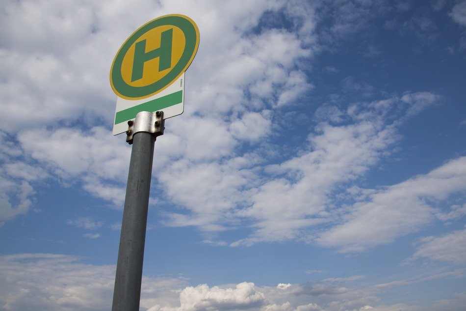 Stop Bus Road Sign Free Image Download