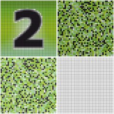 Number two (mixed mosaic) free image download