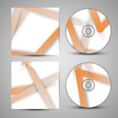 Vector cd cover set for your design N143 free image download