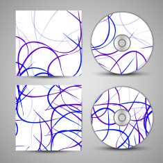Vector cd cover set for your design N148 free image download